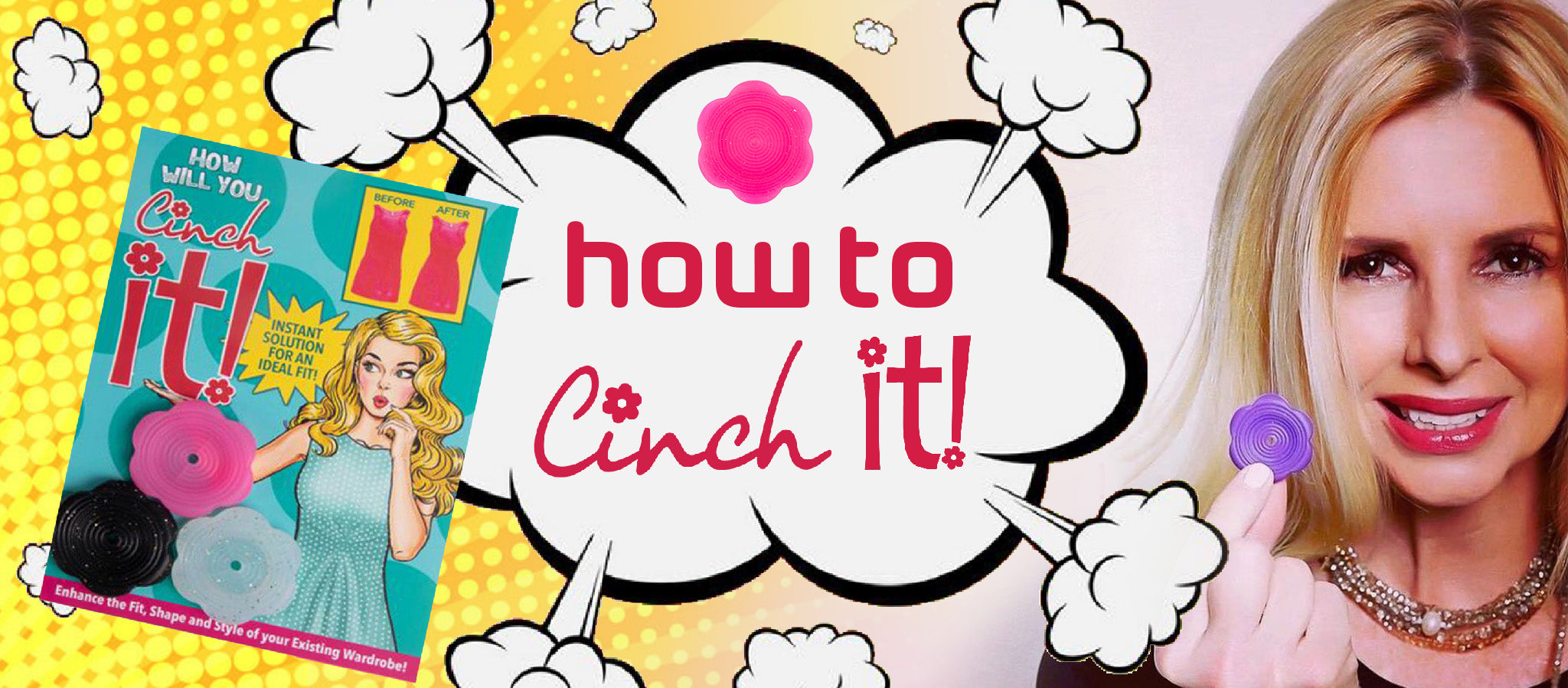 Fashion Fix It The Cinch It! Clothing Clip to Alter Fit and Style ...